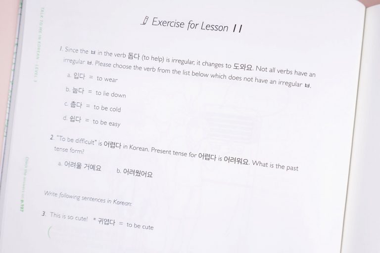 Talk To Me In Korean Textbook Level 3 – Learn Korean with Talk To Me In ...