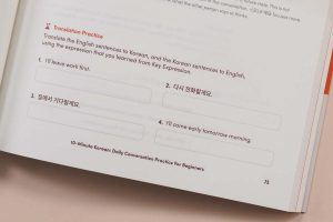10-minute Korean: Daily Conversation Practice For Beginners – Learn ...